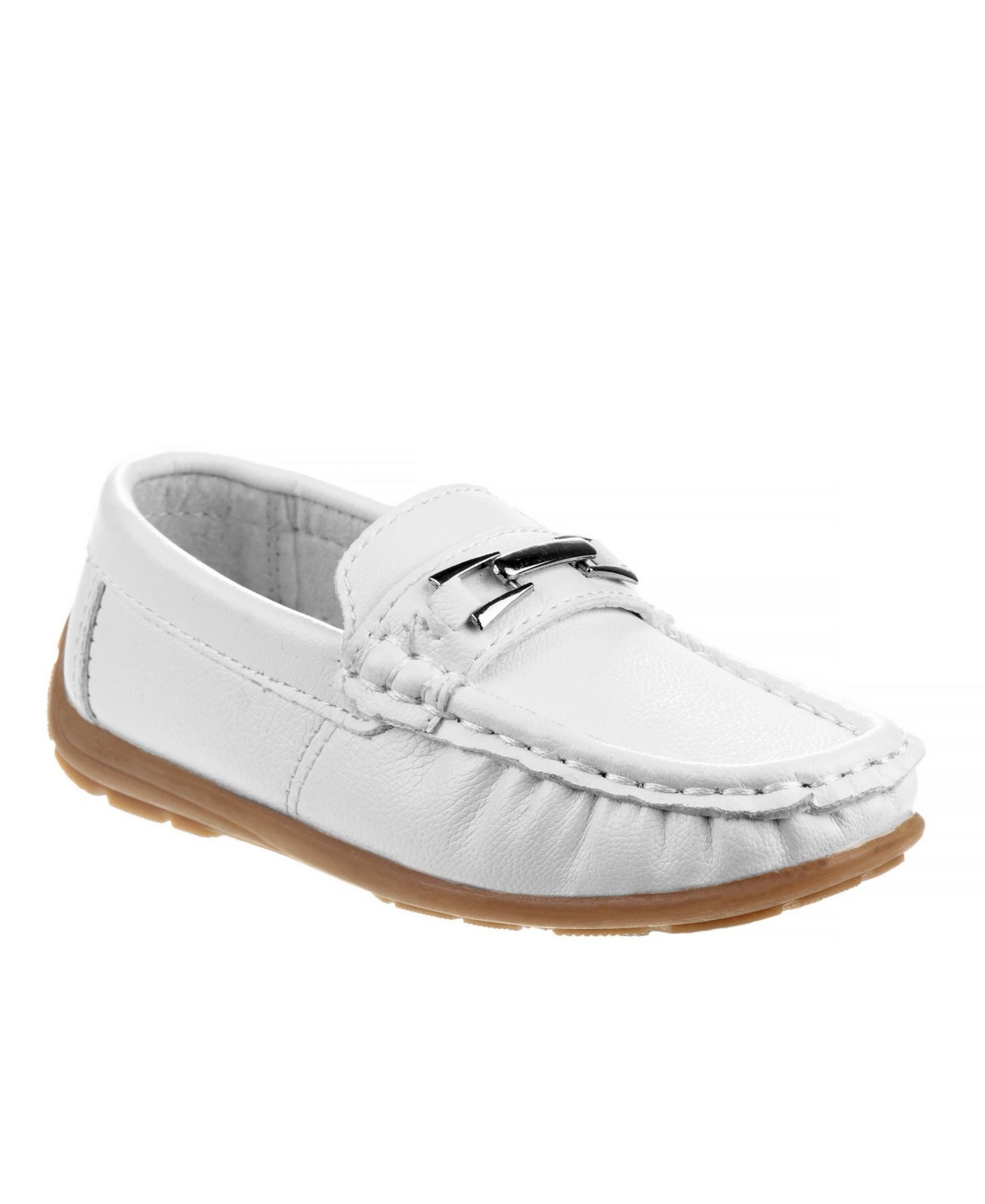 Click here for Josmo Big Boys Loafers - White prices