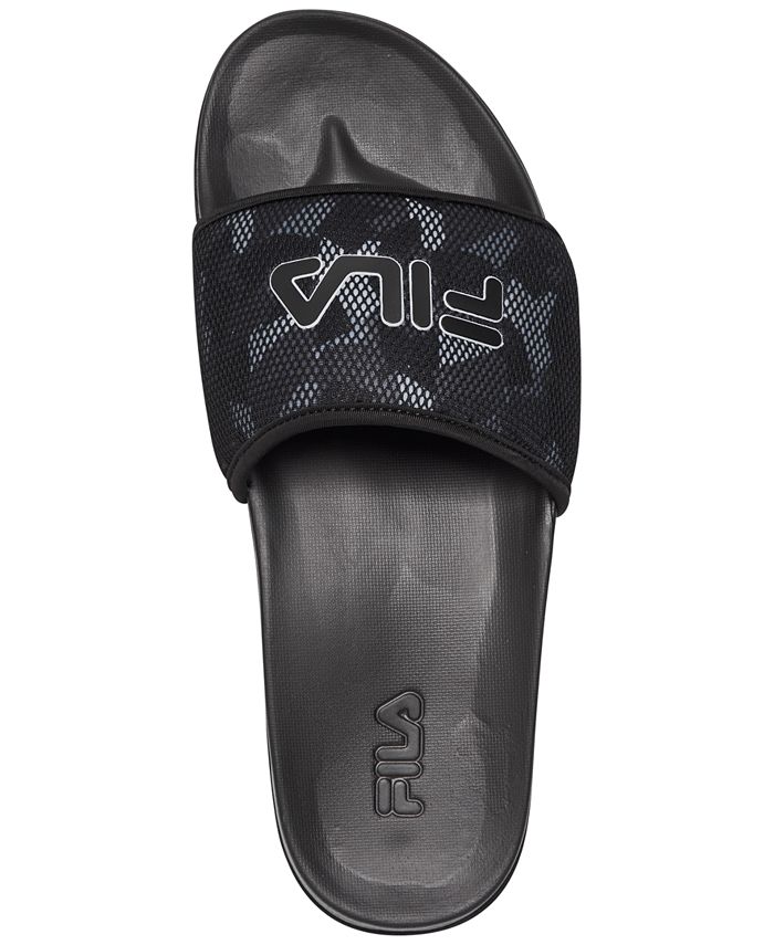 Fila Men's Drifter Lux 90s Slide Sandals from Finish Line - Macy's