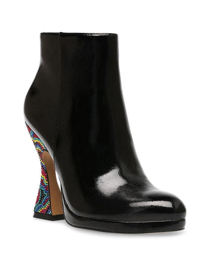 Betsey Johnson Women's Averie Flared Heel Dress Booties - Macy's
