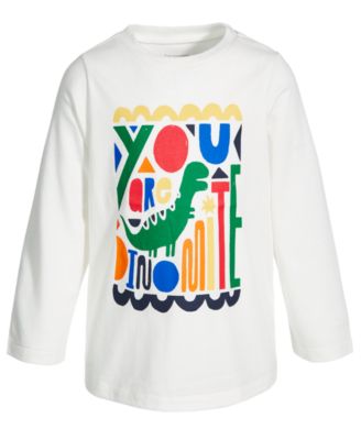 First Impressions Baby Boys Dino-Mite Cotton T-shirt, Created for Macy ...