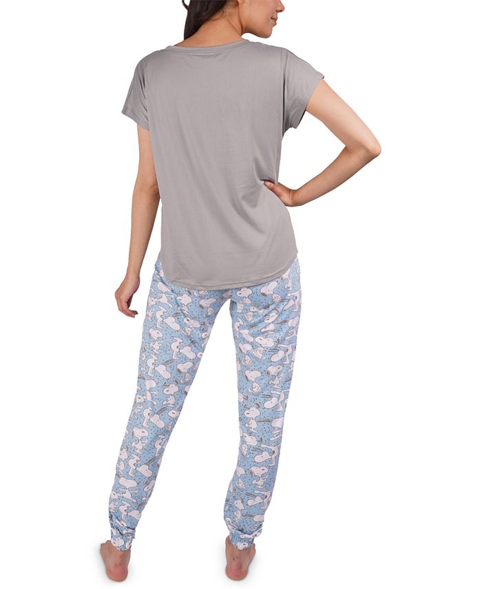 Munki Munki Snoopy Dance Pajama Set - Macy's