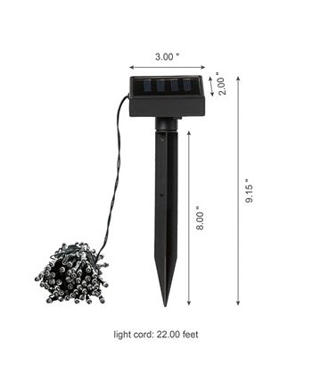 Glitzhome Solar String Light - Macy's