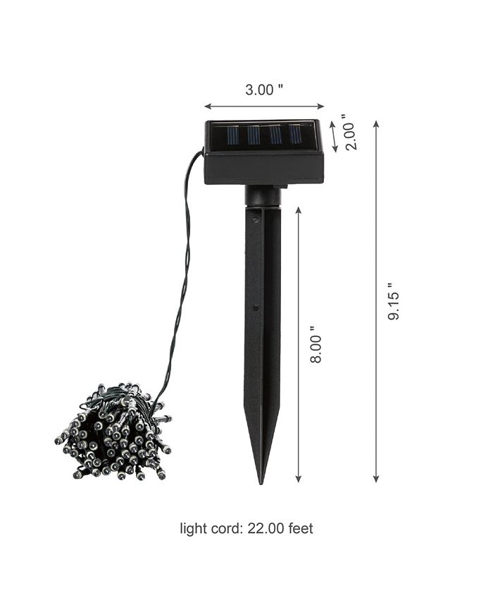 Glitzhome Solar String Light - Macy's