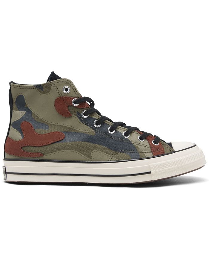 Converse Men's Chuck Taylor Hybrid Camo High Top Casual Sneakers from ...