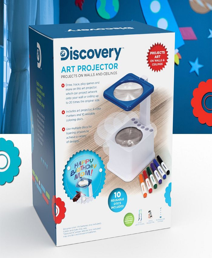 Discovery Kids Art Projector Drawing Surface for Coloring - Macy's