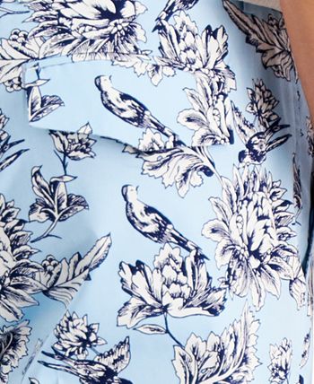 INC International Concepts Men's Slim Straight Floral Pattern Pants ...