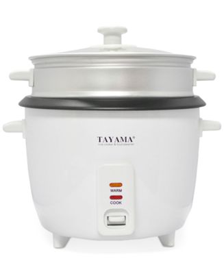 Tayama RC-3 Rice Cooker with Steam Tray 3 Cup - Macy's