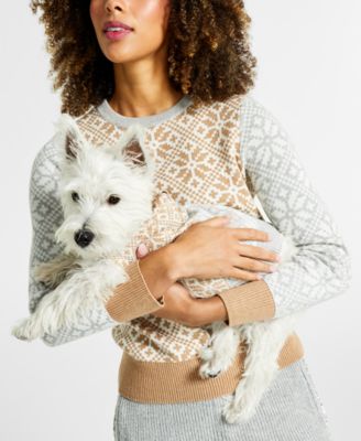 Charter Club Women's Fair Isle Family Sweater, Created for Macy's - Macy's