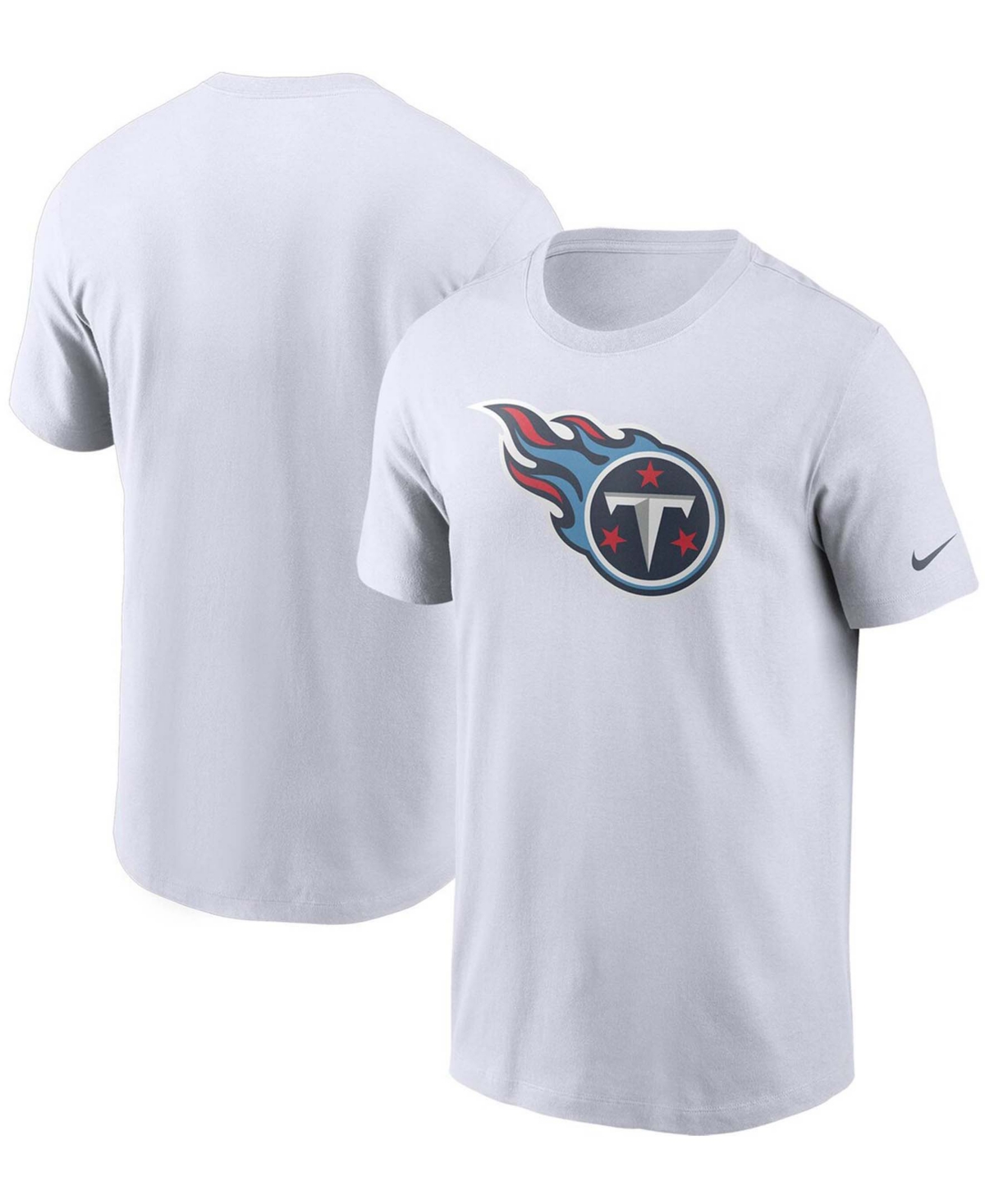 Click here for Mens White Tennessee Titans Primary Logo T-shirt -... prices