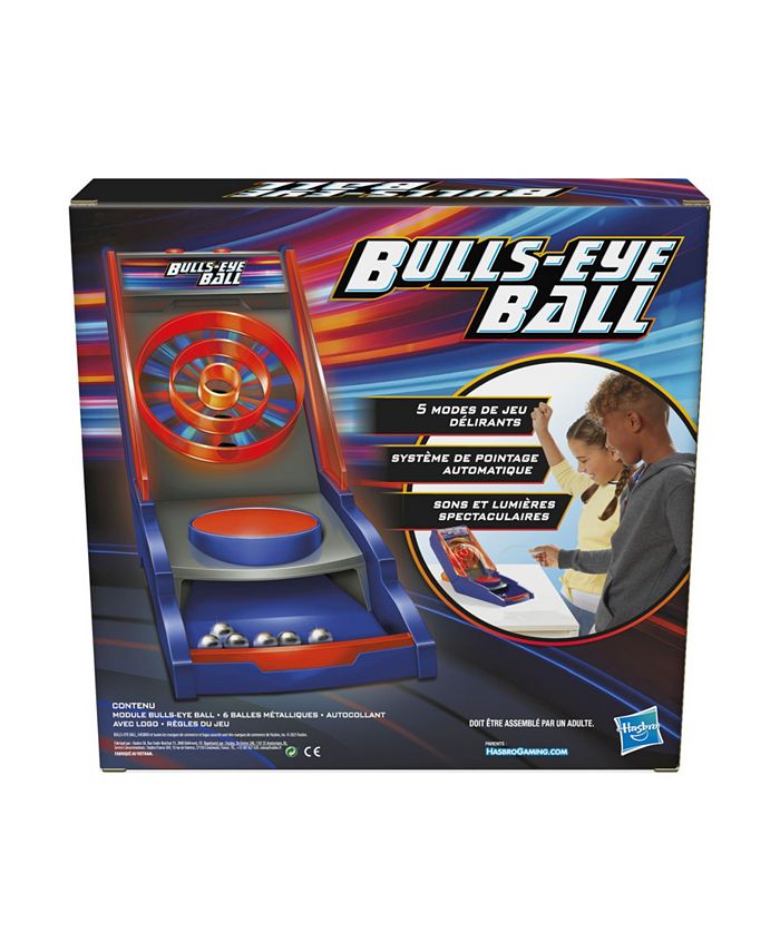 Hasbro Gaming Hasbro Bulls Eye Ball Game, Set of 9 - Macy's
