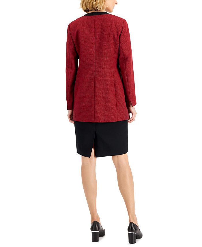 Le Suit Topper Jacket & Sheath Dress Suit - Macy's
