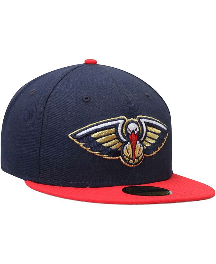 New Era Men's New Orleans Pelicans Official Team Color 2Tone 59FIFTY ...