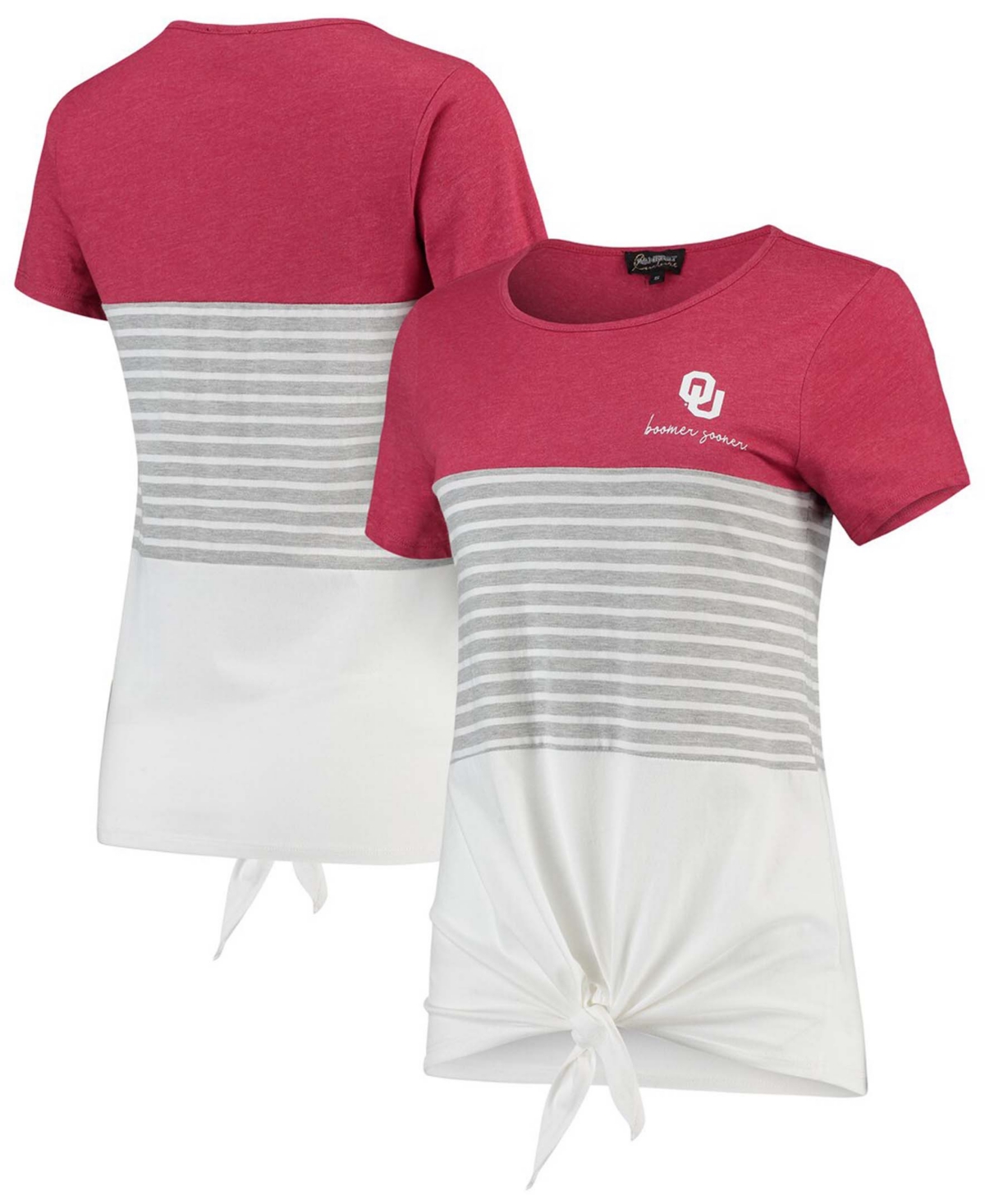 Click here for Gameday Couture Womens Oklahoma Sooners Why Knot C... prices