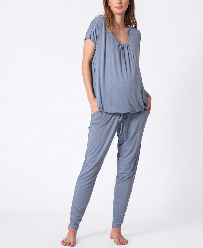 Seraphine Women's Ultra-Soft Maternity Nursing Loungewear Set - Macy's