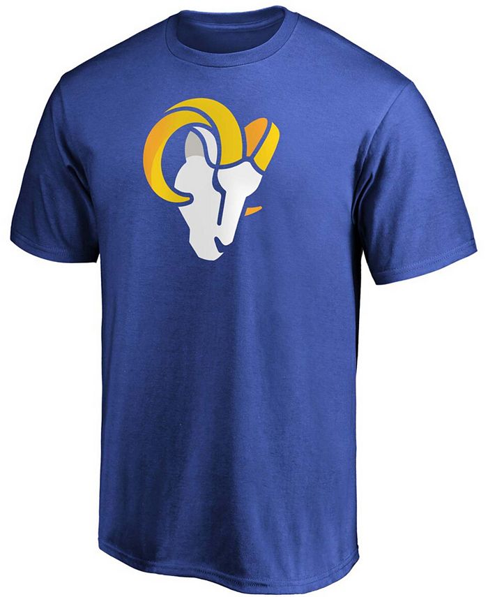 Fanatics Men's Royal Los Angeles Rams Primary Logo Team T-shirt - Macy's
