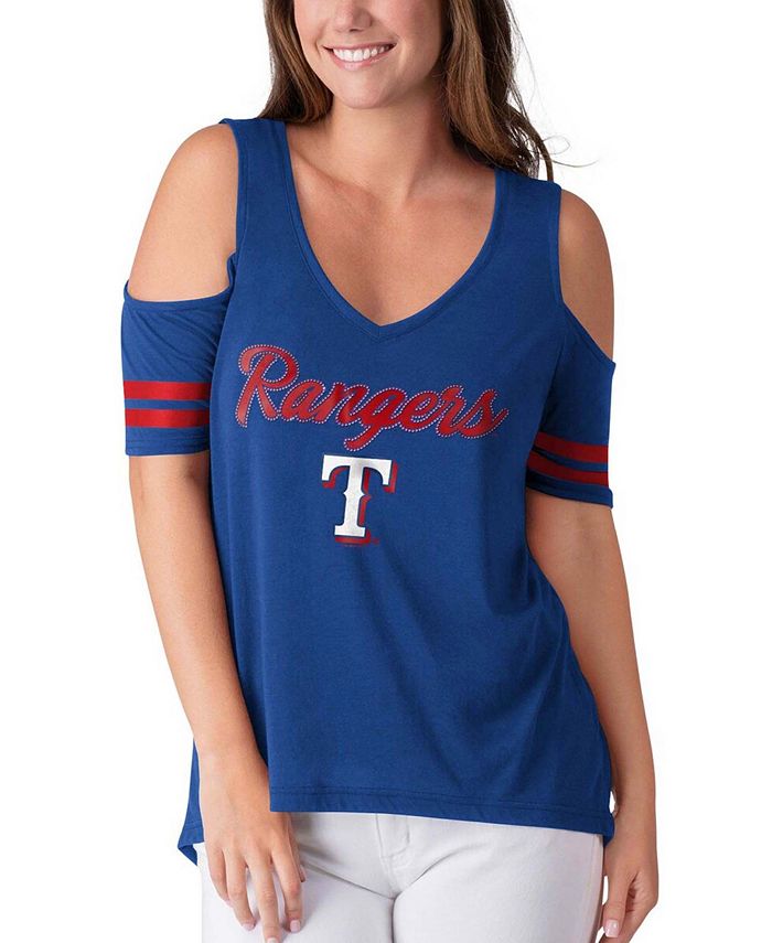G-III 4Her by Carl Banks Women's Royal Texas Rangers Extra Inning Cold ...