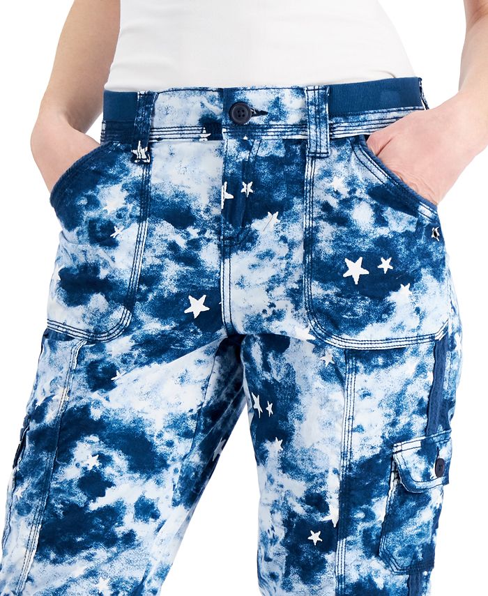 Style & Co Petite Cropped Bungee-Hem Pants, Created for Macy's - Macy's