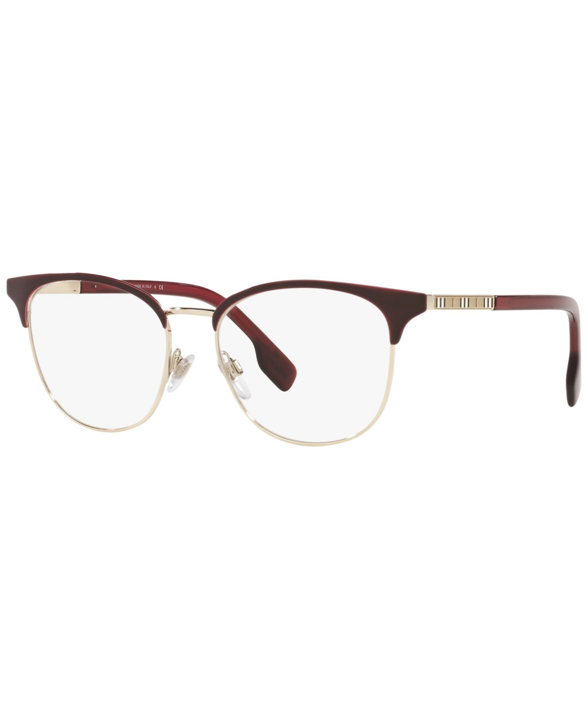 Click here for Burberry BE1355 Womens Square Eyeglasses - Light G... prices
