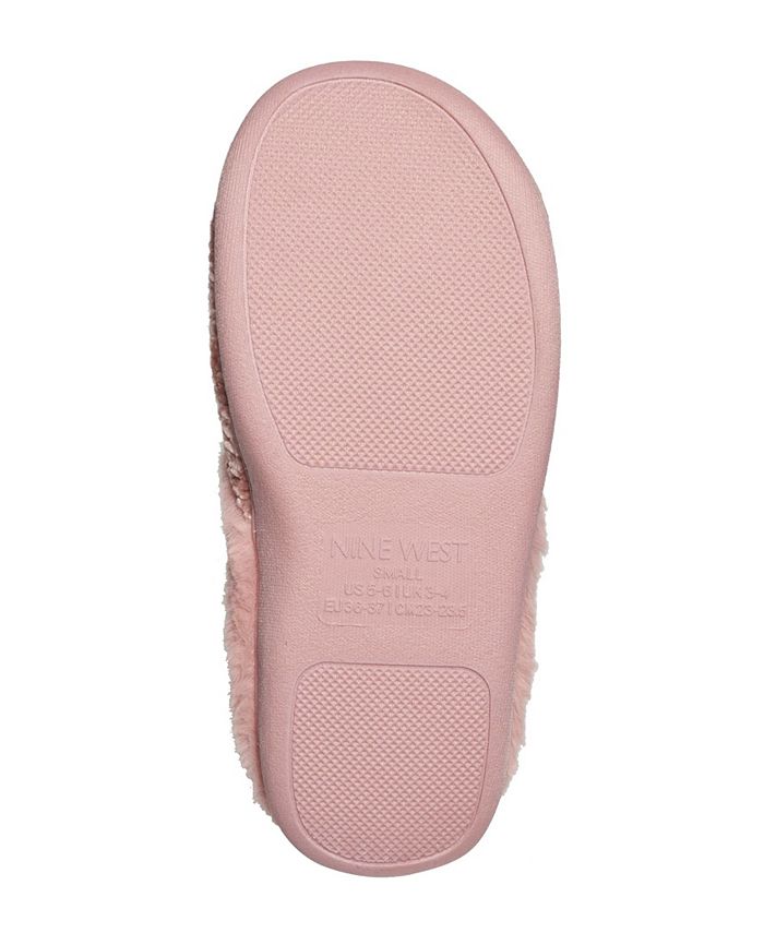 Nine West Women's Textured Chenille Slippers & Reviews - Slippers ...