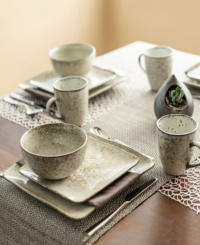 BIA Cordon Bleu Rustico 12 Piece Dinnerware Set - Macy's