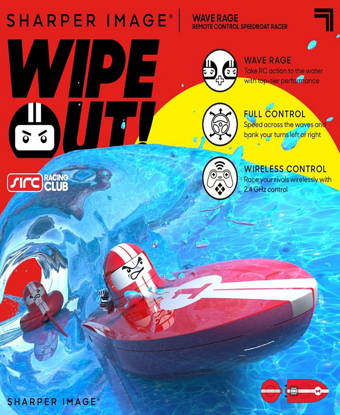 Sharper Image Remote Control Wave Rage RC Boat - Macy's