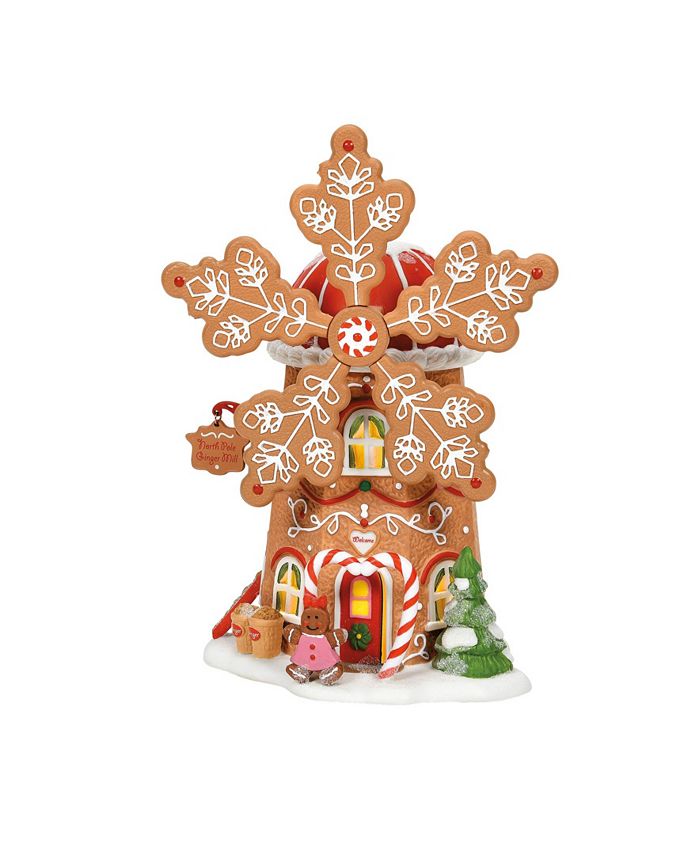 Department 56 Gingerbread Cookie Mill - Macy's