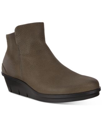 Ecco Women's Skyler Wedge Booties - Macy's
