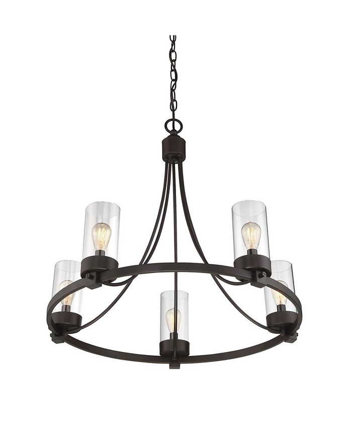 Meridian Lighting Round 5-Light Chandelier - Macy's