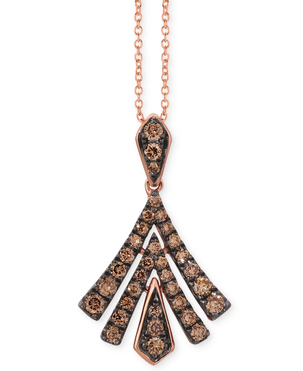 Click here for Le Vian Chocolatier Chocolate Diamond 18 Pendant N... prices