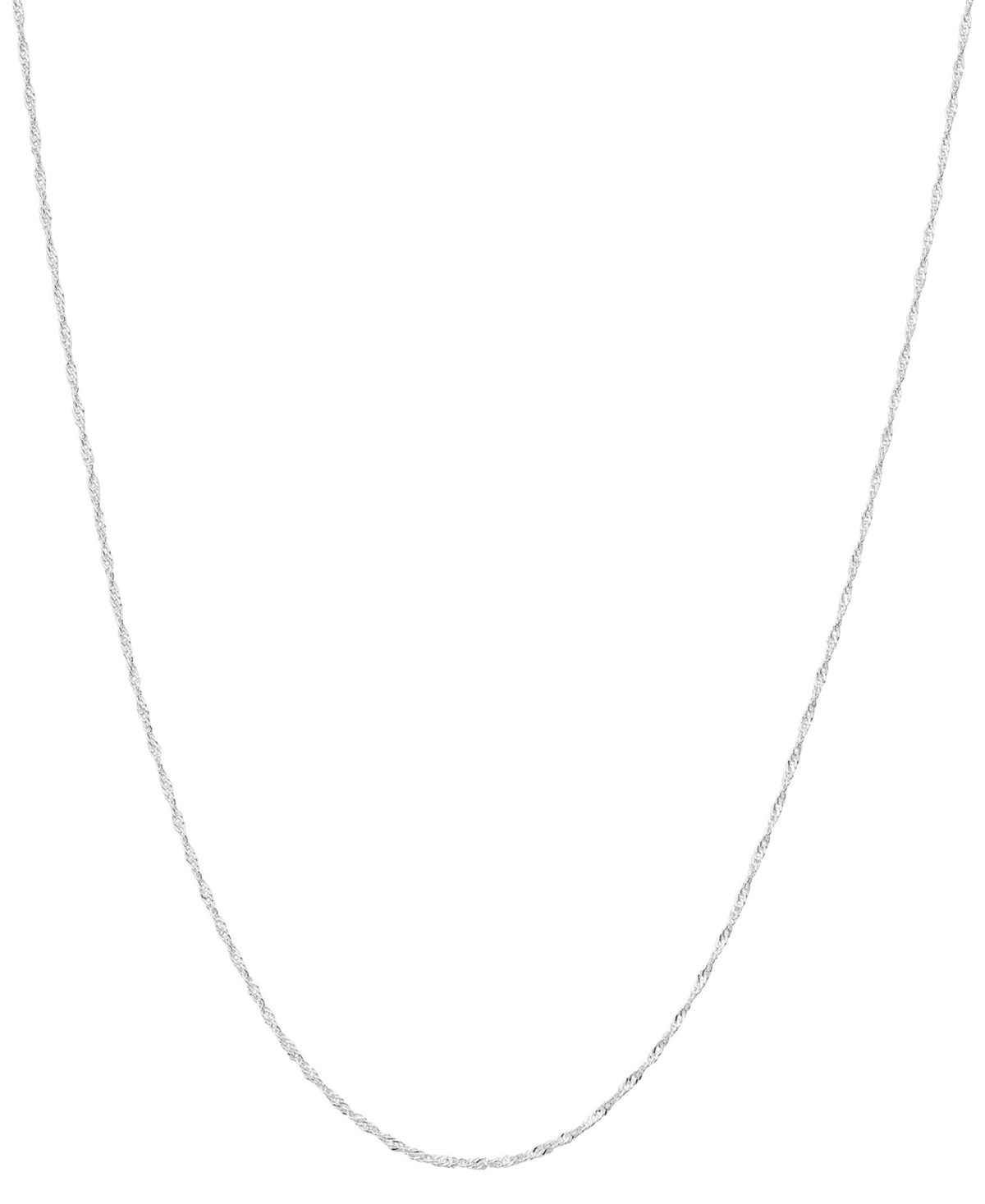 Click here for Giani Bernini Singapore Link 18 Chain Necklace  Cr... prices