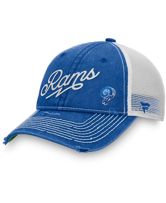 Fanatics Men's Royal, White Los Angeles Rams Sport Resort Meshback ...