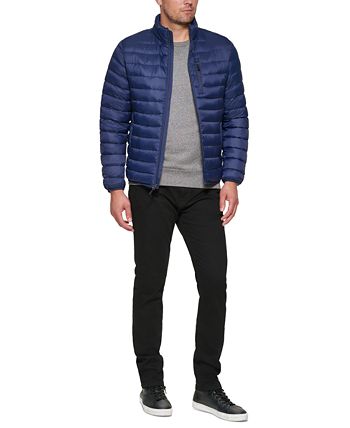 Club Room Men's Down Packable Quilted Puffer Jacket, Created for Macy's ...