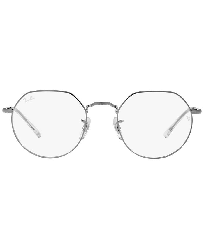 Ray-Ban RB6465 Jack Unisex Irregular Eyeglasses - Macy's