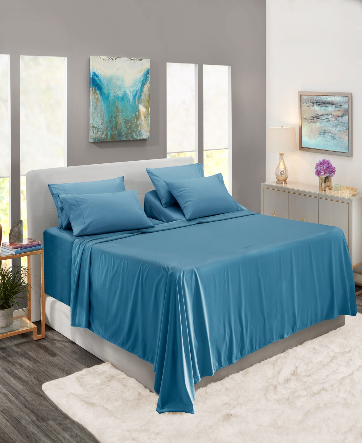 Click here for Nestl Extra Deep Pocket 7-Pc. Sheet Set  King Spli... prices