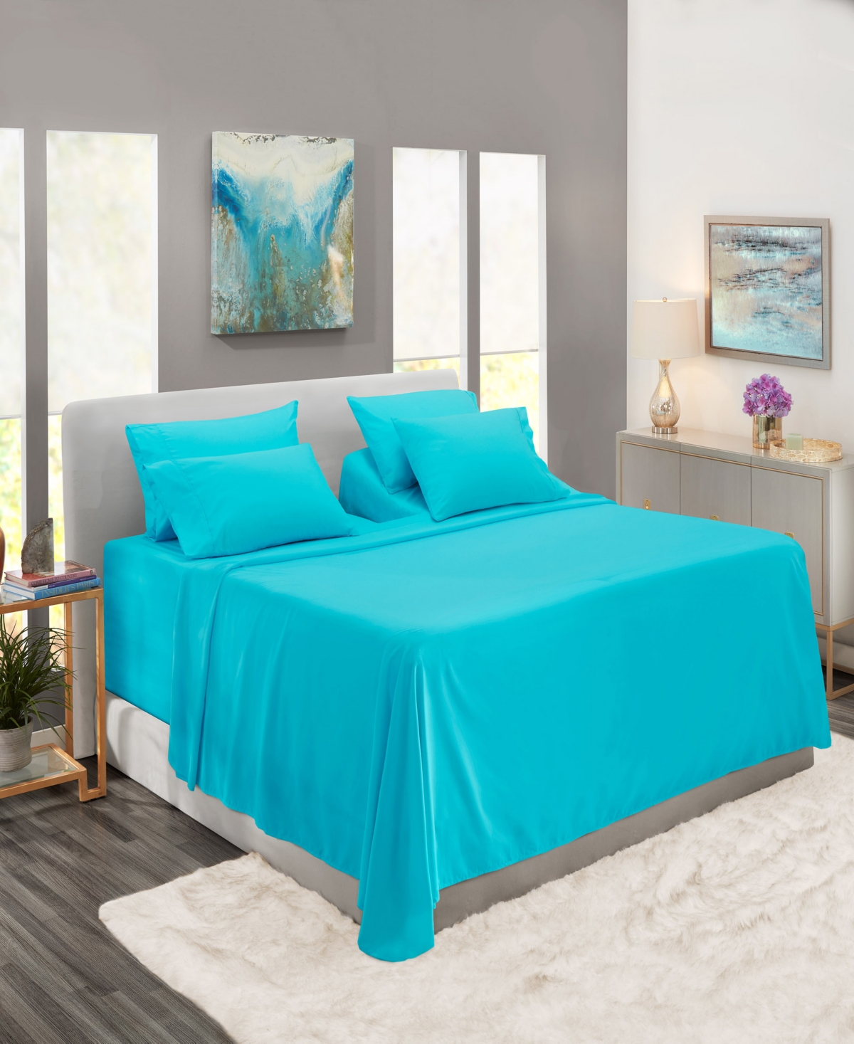 Click here for Nestl Extra Deep Pocket 7-Pc. Sheet Set  King Spli... prices