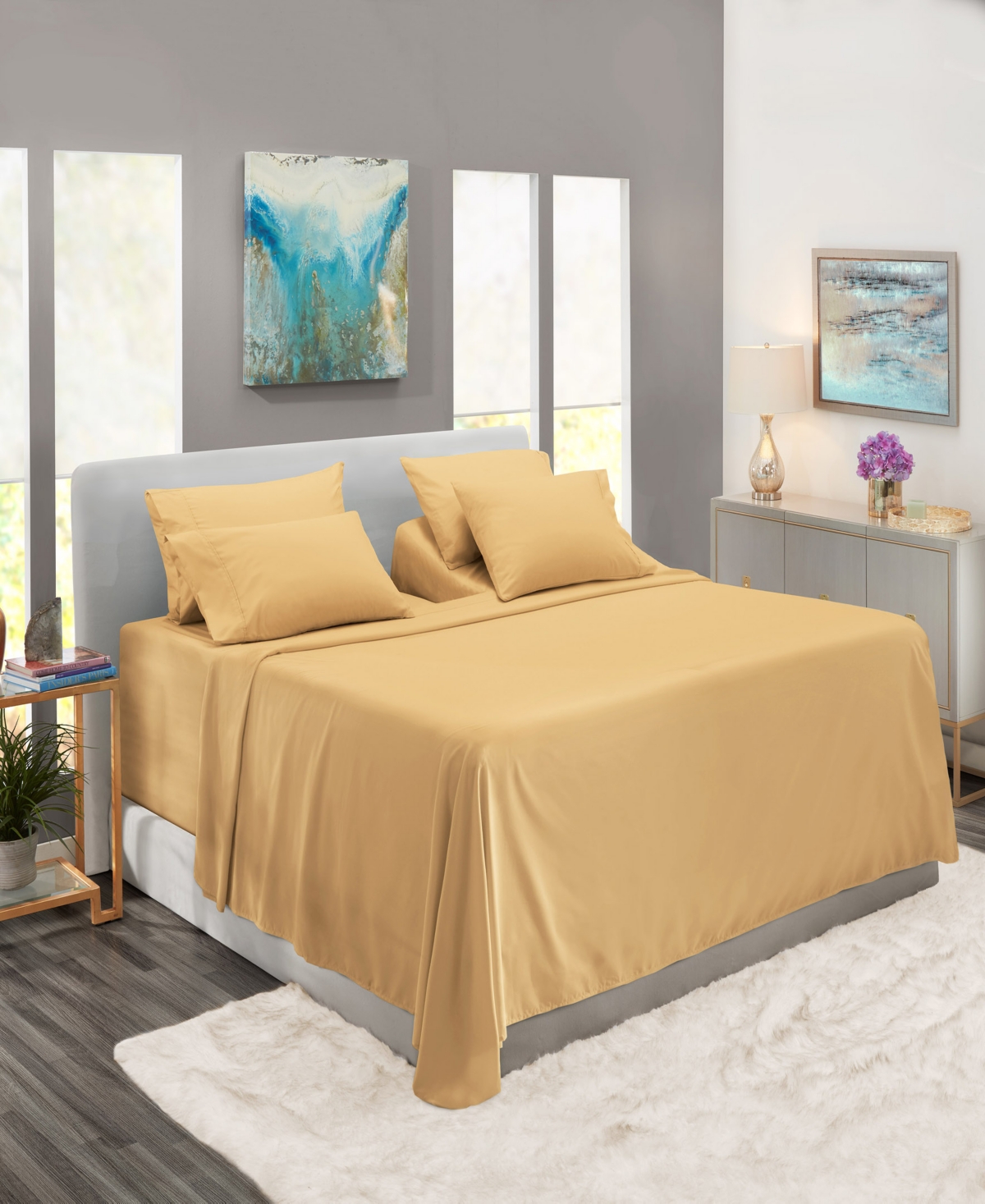 Click here for Nestl Extra Deep Pocket 7-Pc. Sheet Set  King Spli... prices