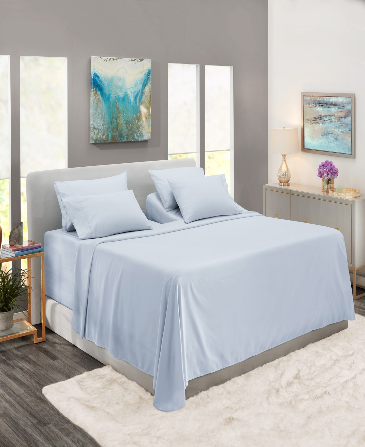 Click here for Nestl Extra Deep Pocket 7-Pc. Sheet Set  King Spli... prices