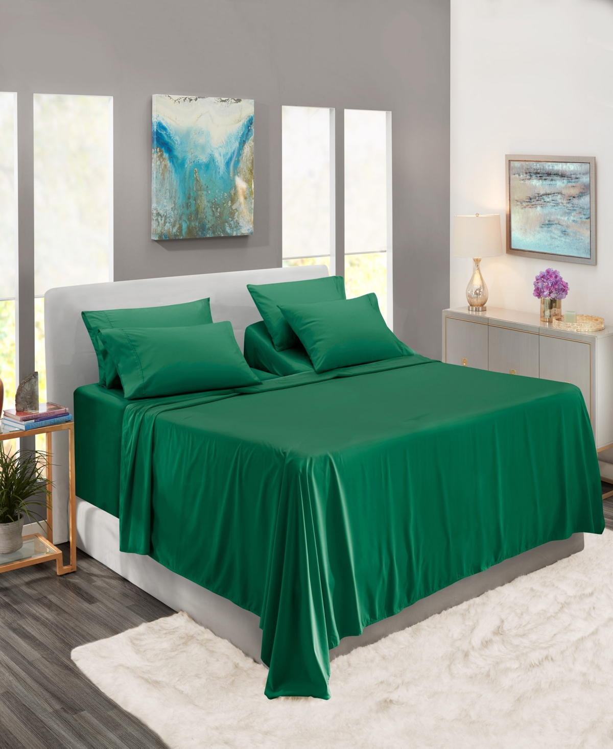 Click here for Nestl Extra Deep Pocket 7-Pc. Sheet Set  King Spli... prices