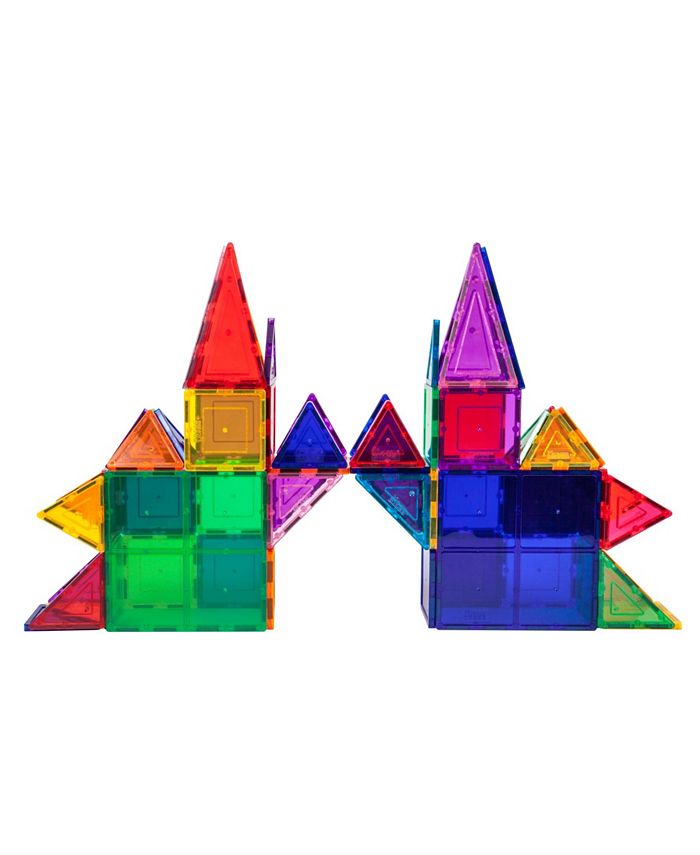 PicassoTiles Magnetic Building Blocks Set, 61 Piece - Macy's