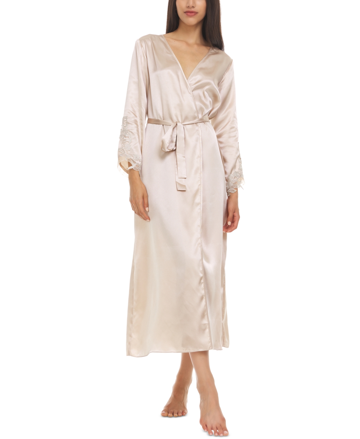 Click here for Flora by Flora Nikrooz Stella Satin Venise Trim Ro... prices