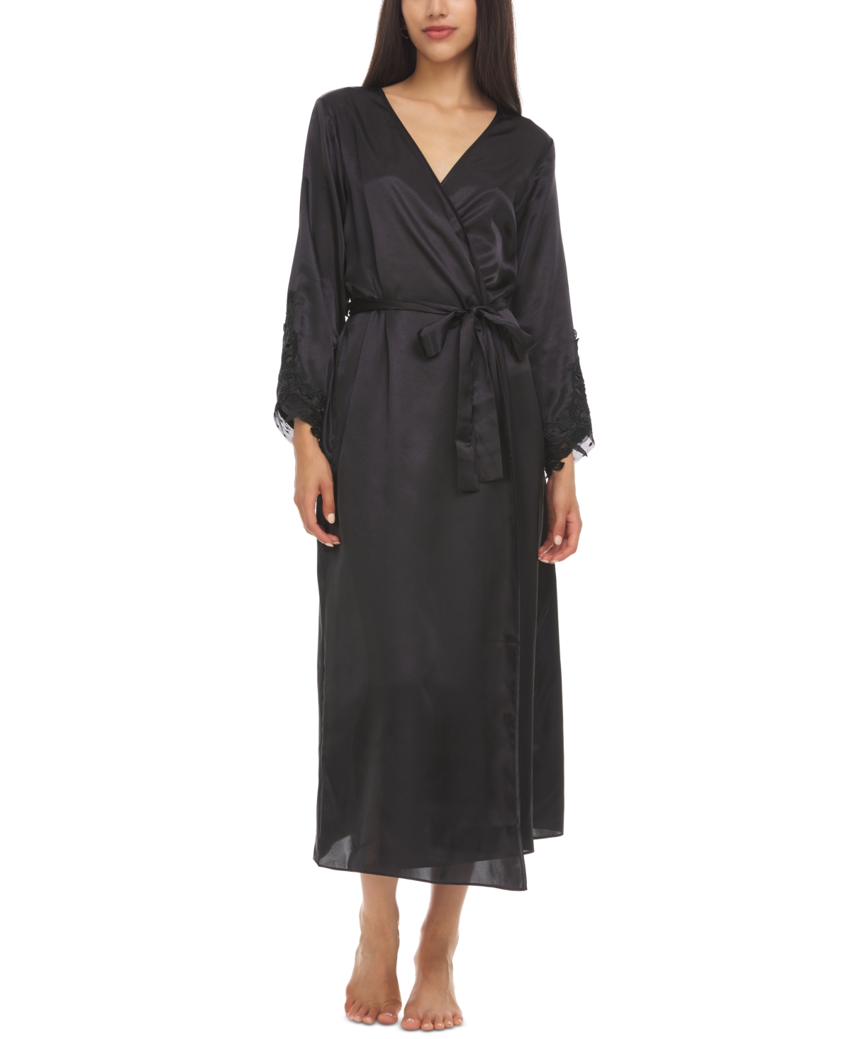 Click here for Flora by Flora Nikrooz Stella Satin Venise Trim Ro... prices