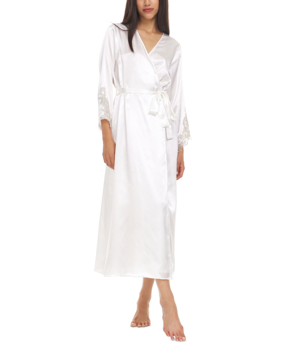 Click here for Flora by Flora Nikrooz Stella Satin Venise Trim Ro... prices