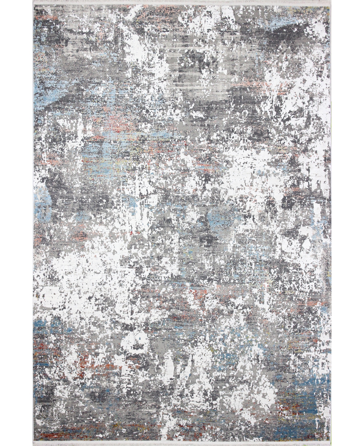 Click here for Bashian Charm ALR120 5 x 8 Area Rug - Ivory  Rust prices