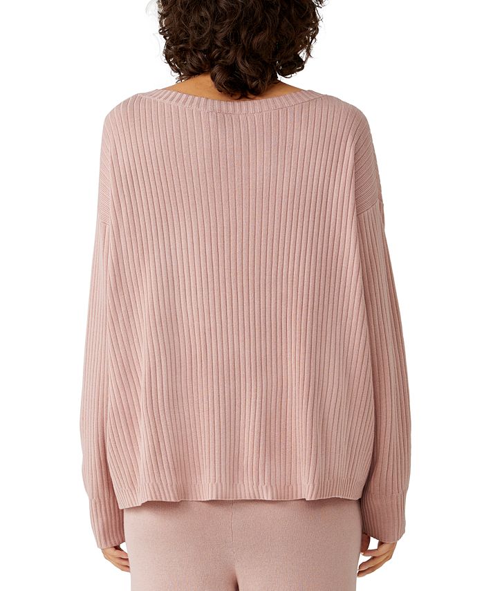 Eileen Fisher Crewneck Box-Top - Macy's