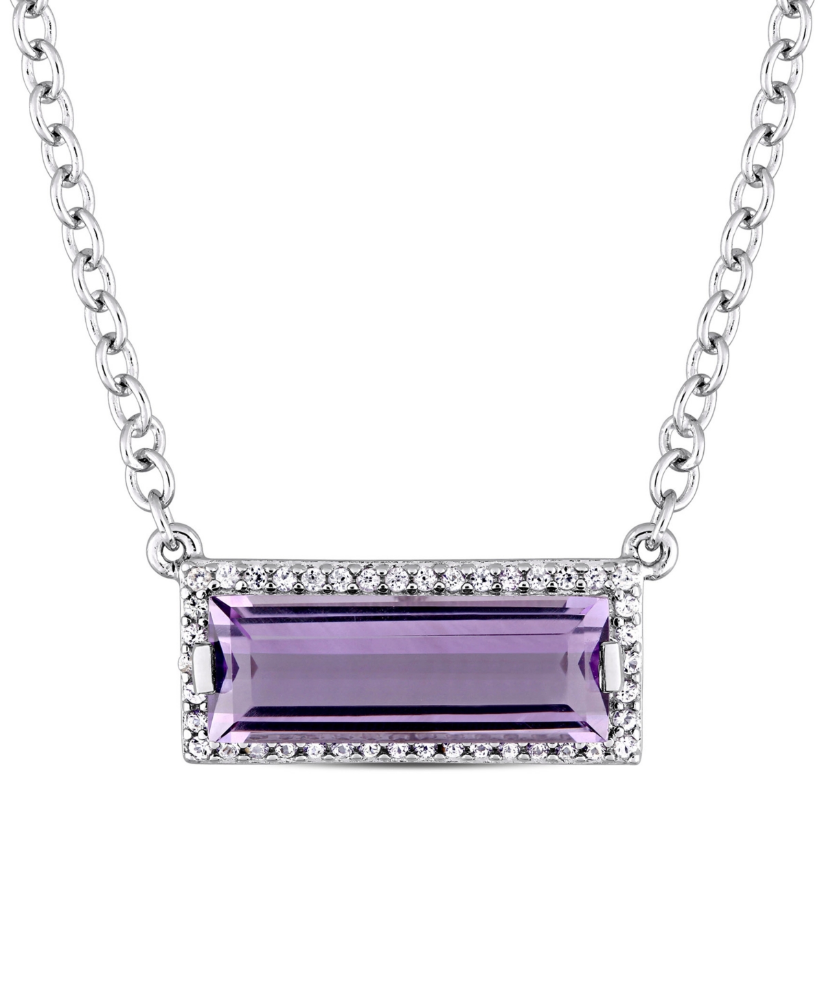 Click here for Amethyst (2-1/5 ct. t.w.) & White Sapphire (1/6 ct... prices