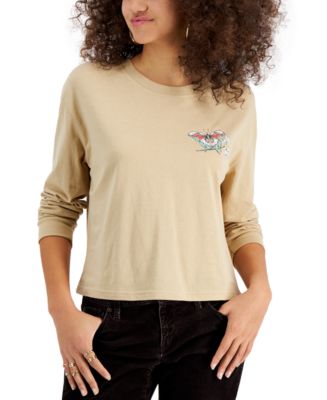 Rebellious One Juniors' Kindness Is Magic Front/Back Graphic-Print T ...