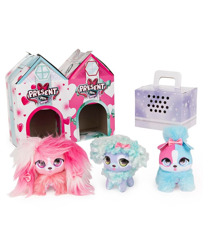 Present Pets Minis, Fluffy BFFs 3-Pack - Macy's