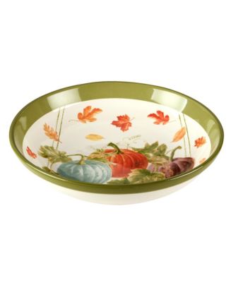 Certified International Autumn Harvest Serving Bowl, 13" x 3" - Macy's