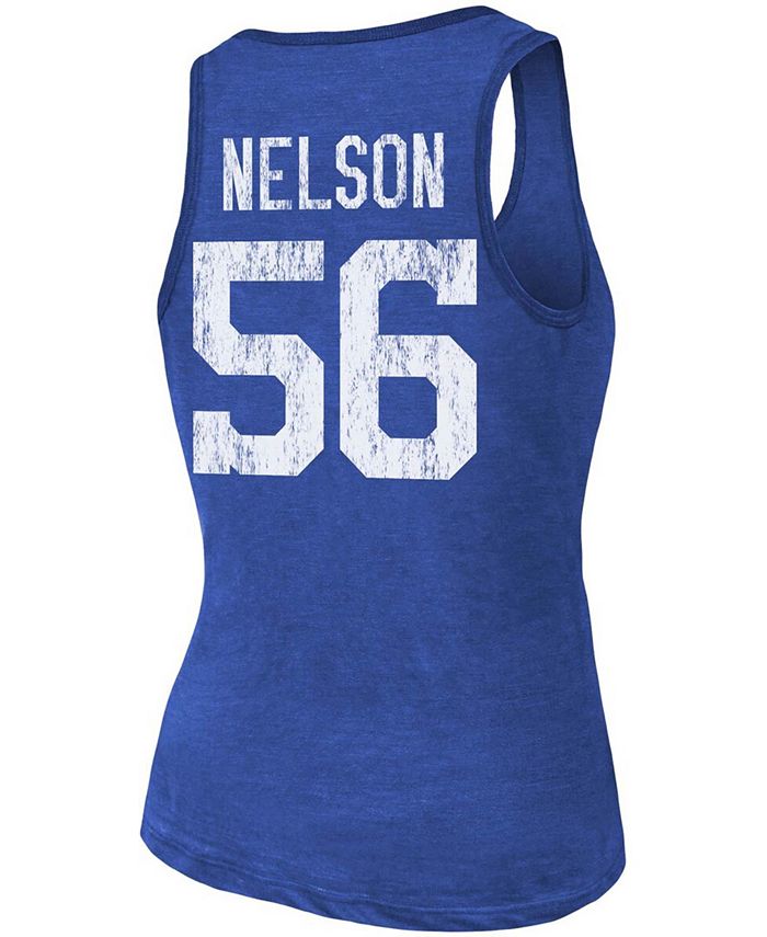 Fanatics Women's Quenton Nelson Heathered Royal Indianapolis Colts Name ...
