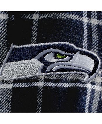 Concepts Sport Men's College Navy Seattle Seahawks Ultimate Plaid ...